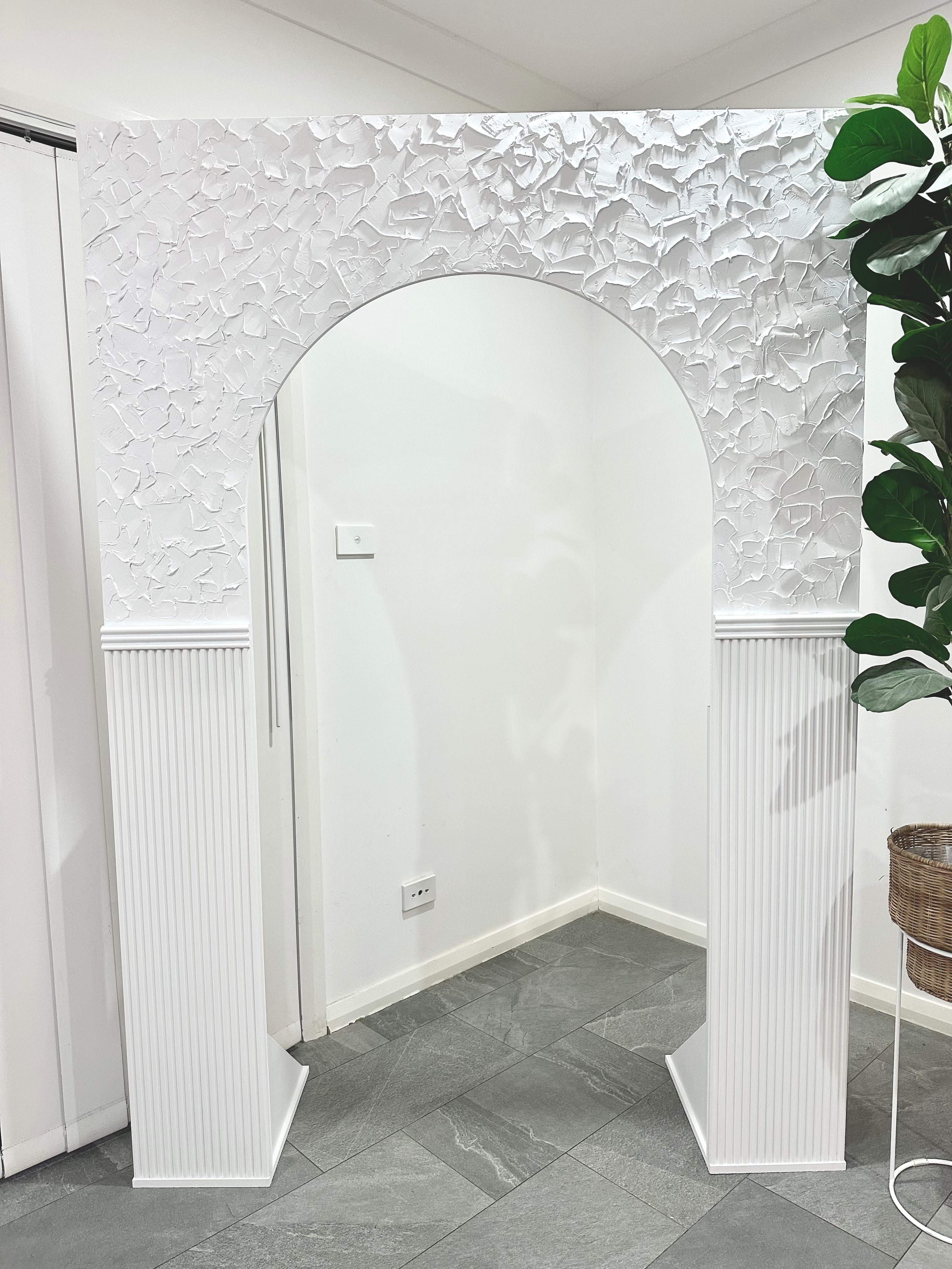 Rectangle White Hollow Arch – My Store